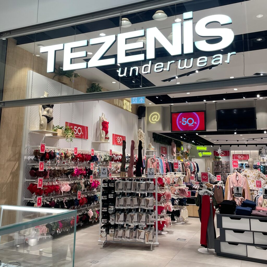TEZENIS - Akropolis Vilnius