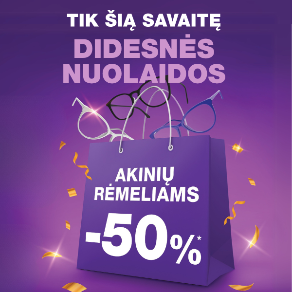 VISION EXPRESS. FINALINIS IŠPARDAVIMAS - Akropolis Vilnius